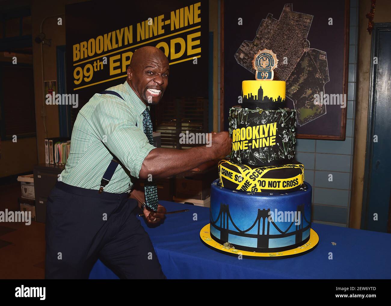 STUDIO CITY - OCTOBER 4: Terry Crews at Fox's "Brooklyn Nine-Nine" 99th ...