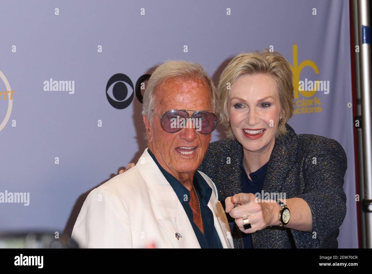 Pat Boone and Jane Lynch at CBS' "The Carol Burnett Show 50th Anniversary Special" held at the ...