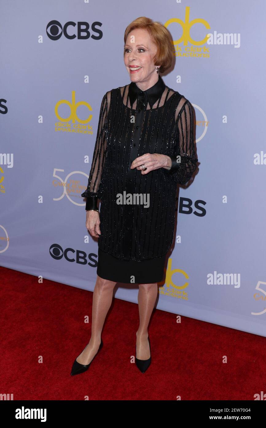 Carol Burnett at CBS' "The Carol Burnett Show 50th Anniversary Special" held at the CBS ...
