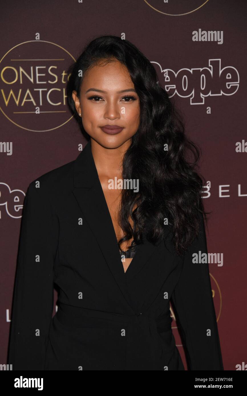 Karrueche Tran arrives to the People's One To Watch Event Celebrating ...
