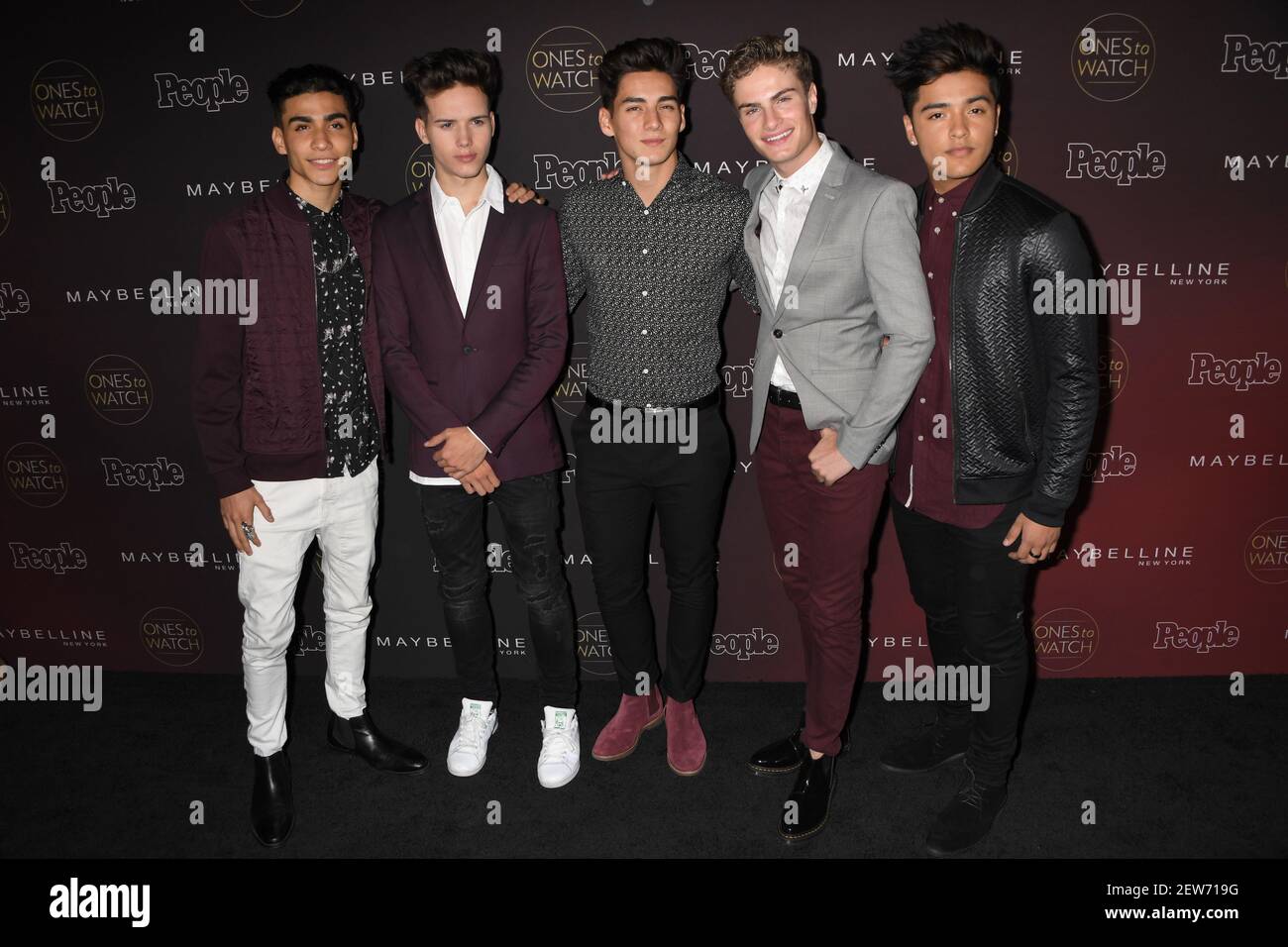 Music group In Real Life arrives to the People's One To Watch Event ...