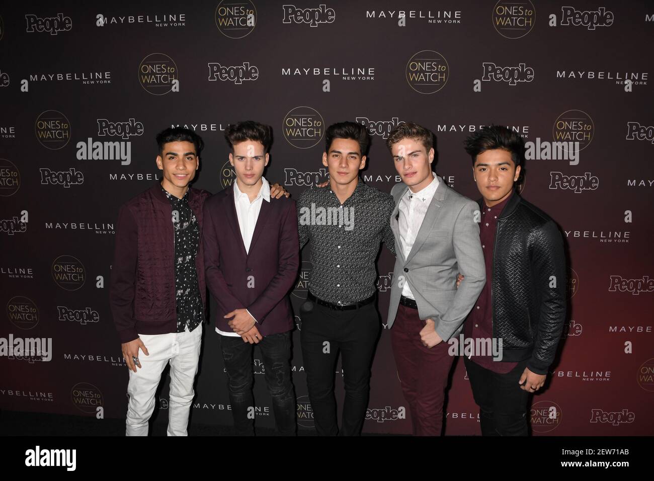 Music group In Real Life arrives to the People's One To Watch Event ...