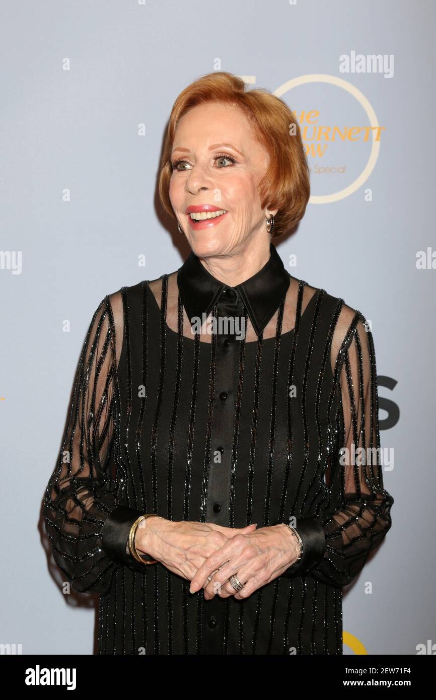 Carol Burnett at the Carol Burnett 50th Anniversary Special Arrivals at the CBS Television City ...