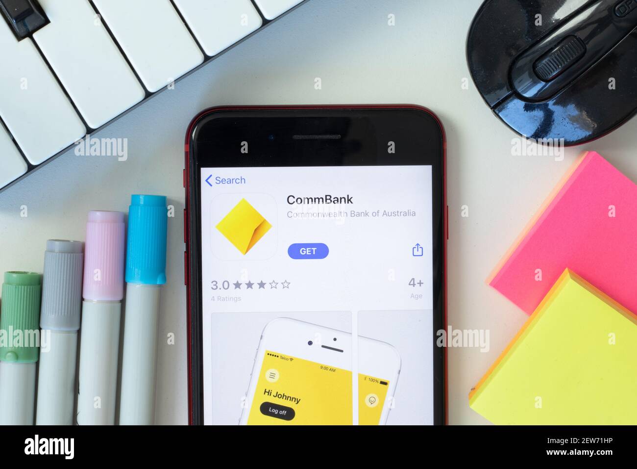 Commbank icon hi-res stock photography and images - Alamy