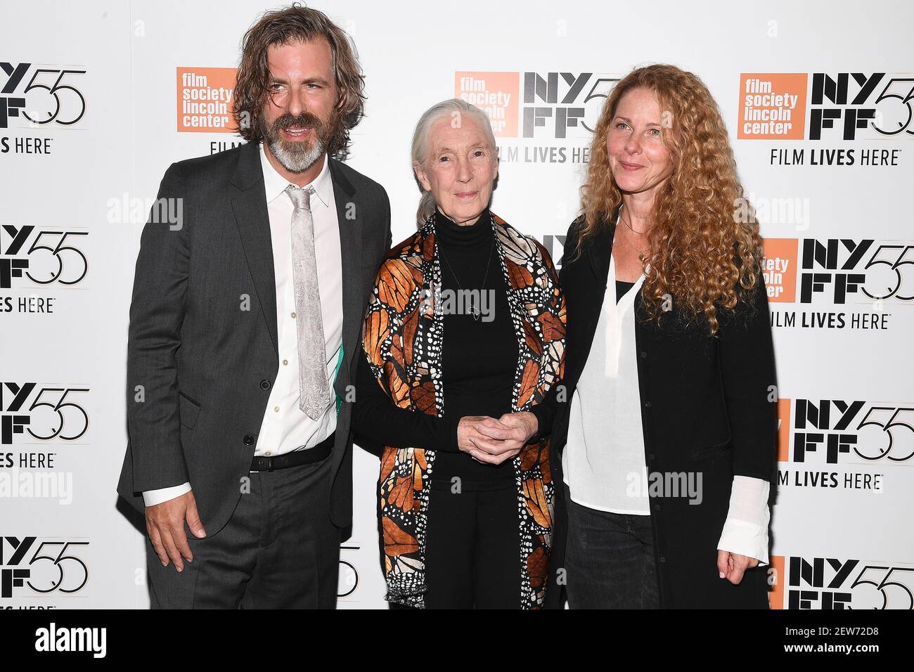 NEW YORK - OCTOBER 5: (L-R) Director Brett Morgen, Jane Goodall and ...