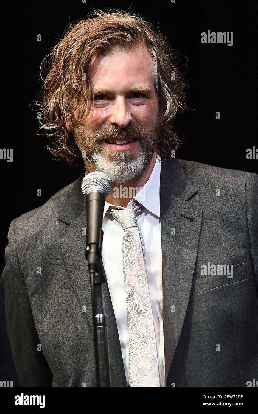 NEW YORK - OCTOBER 5: Director Brett Morgen gives opening remarks at ...
