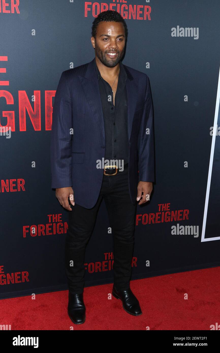 Ray Fearon at the STXfilms' "THE FOREIGNER" LA Premiere held at ...