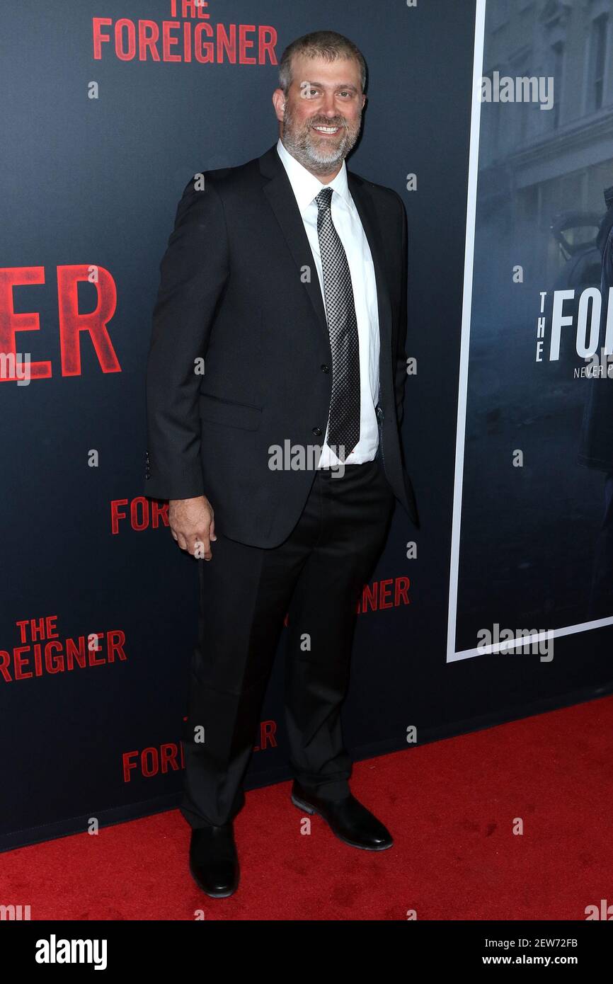 Scott Lumpkin at the STXfilms' "THE FOREIGNER" LA Premiere held at ...