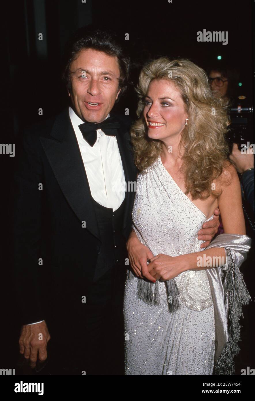 Bill Bixby and actress Christine DeLisle attend Wizards and Warriors ...