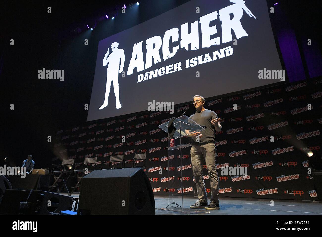 NEW YORK - OCTOBER 7: Co-executive producer Matt Thompson attends the ...