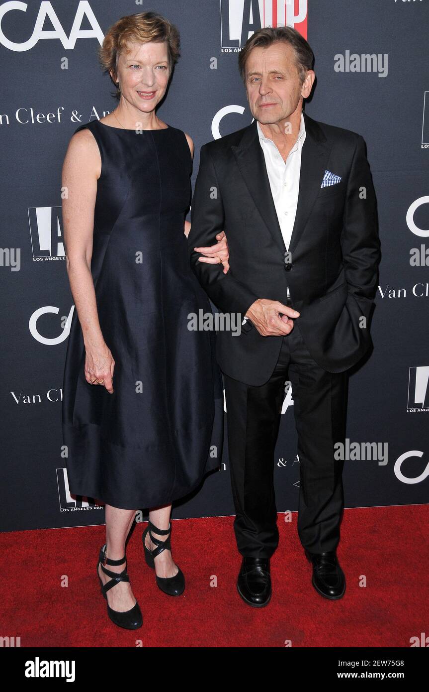 (L-R) Lisa Rinehart and Mikhail Baryshnikov arrives at the L.A. Dance ...