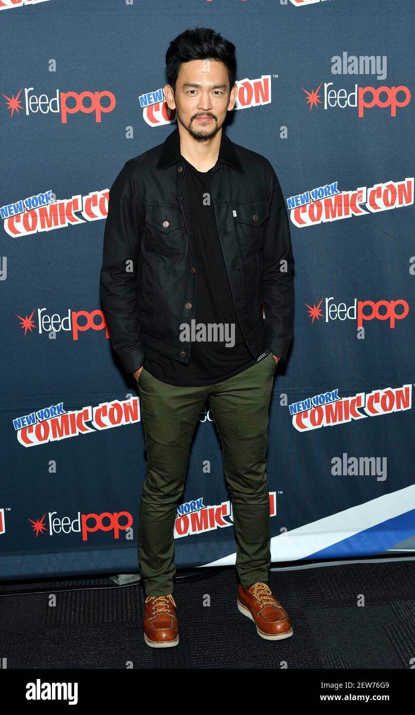 NEW YORK - OCTOBER 8: Actor John Cho of FOX's "The Exorcist" at the ...