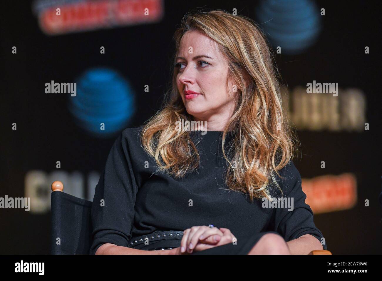 NEW YORK - OCTOBER 8: Amy Acker of FOX's "The Gifted" at the 2017 New ...