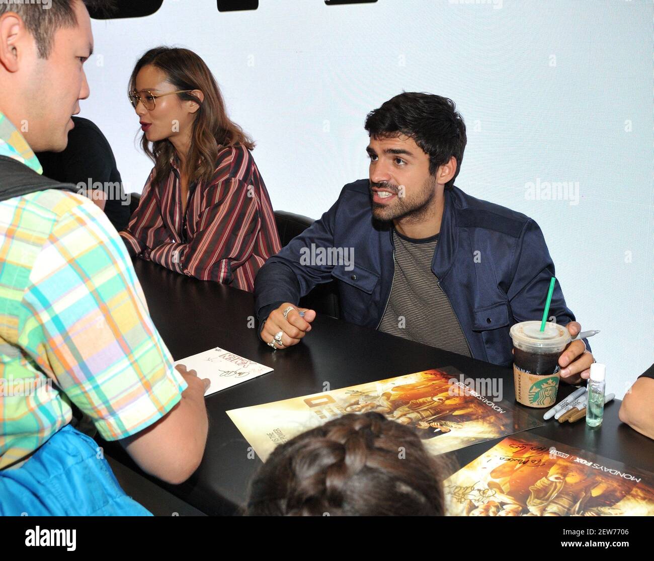 NEW YORK - OCTOBER 8: L-R: Actors Jamie Chung and Sean Teale of FOX's ...