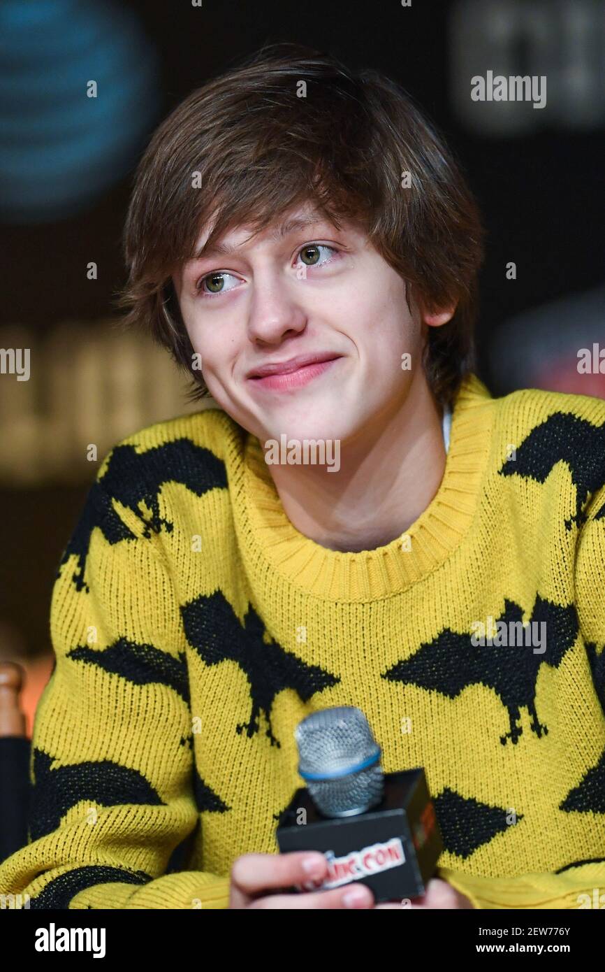 NEW YORK - OCTOBER 8: Percy Hynes White of FOX's "The Gifted" at the ...