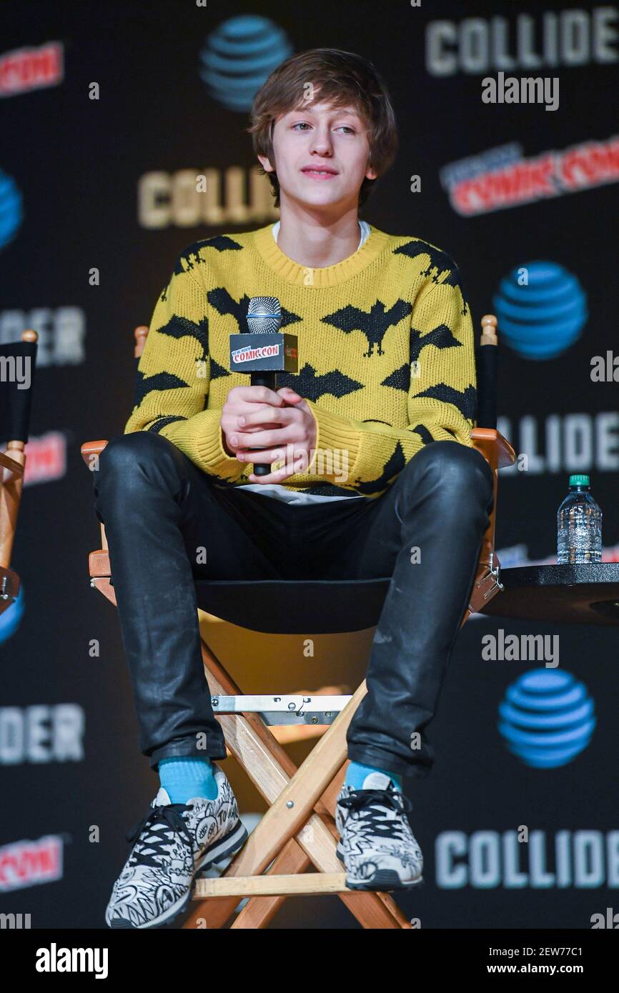 NEW YORK - OCTOBER 8: Percy Hynes White of FOX's "The Gifted" at the ...