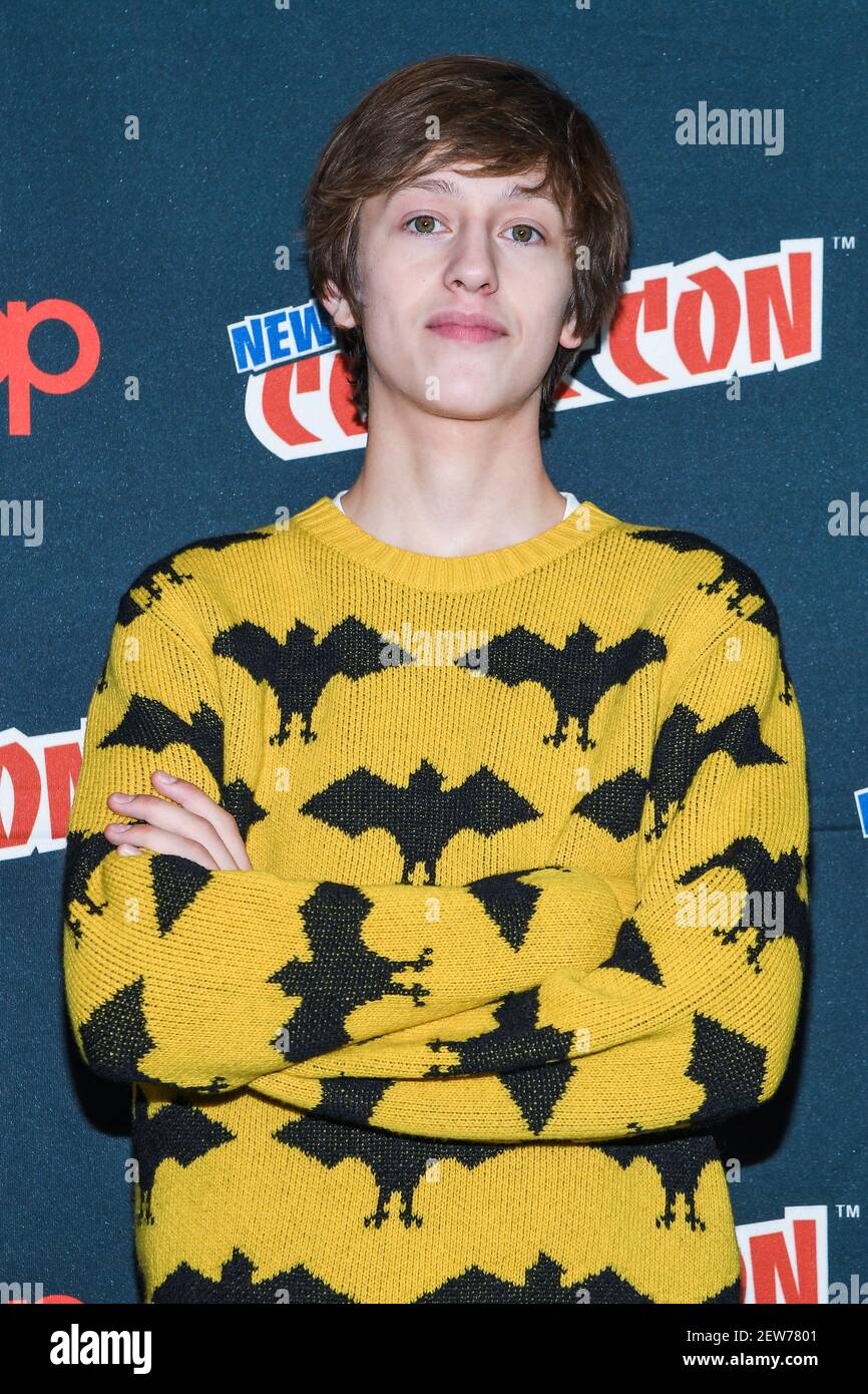 NEW YORK - OCTOBER 8: Percy Hynes White of FOX's "The Gifted" at the ...