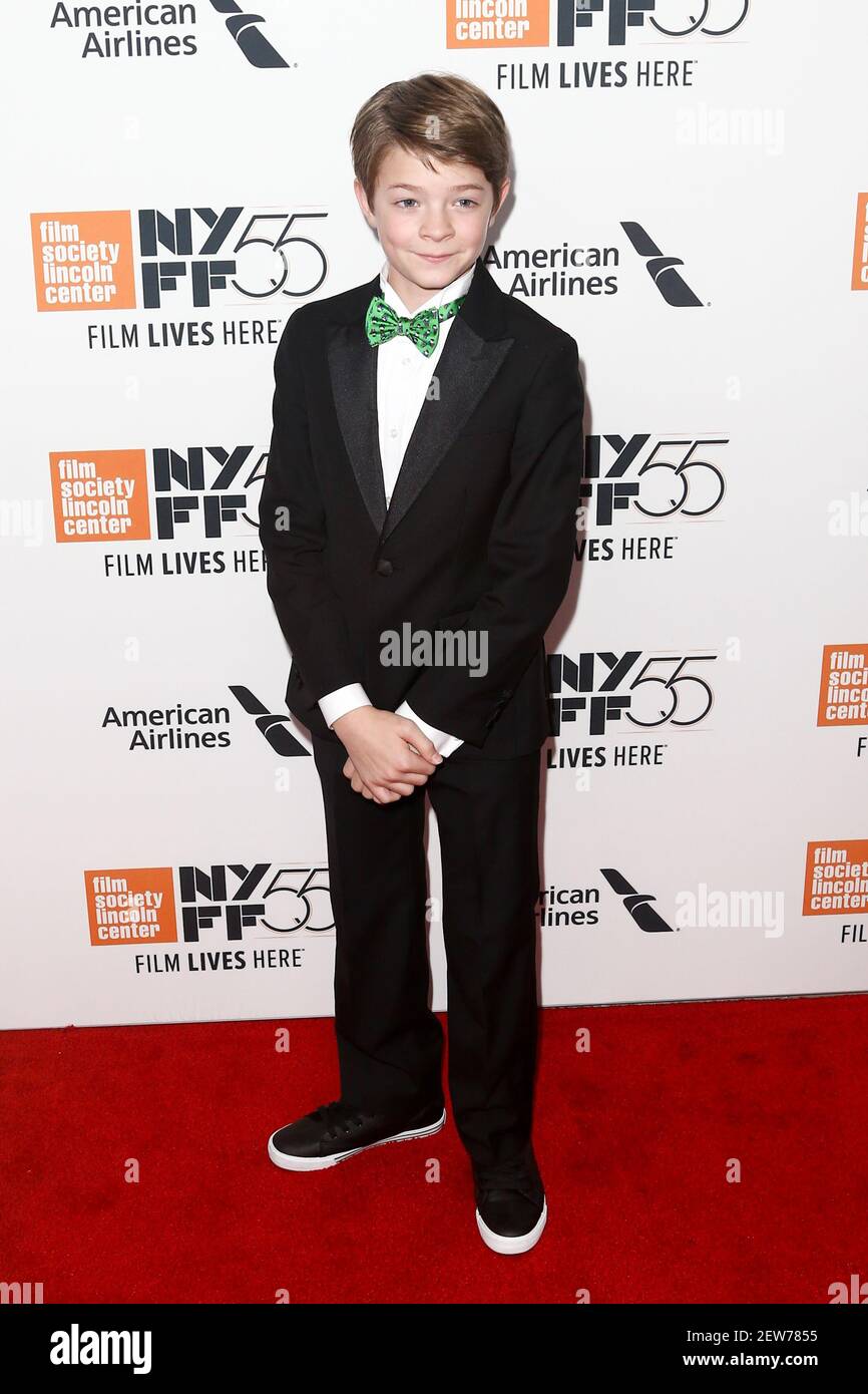 Actor Oakes Fegley attends the "Wonderstruck" premiere at the 55th New ...