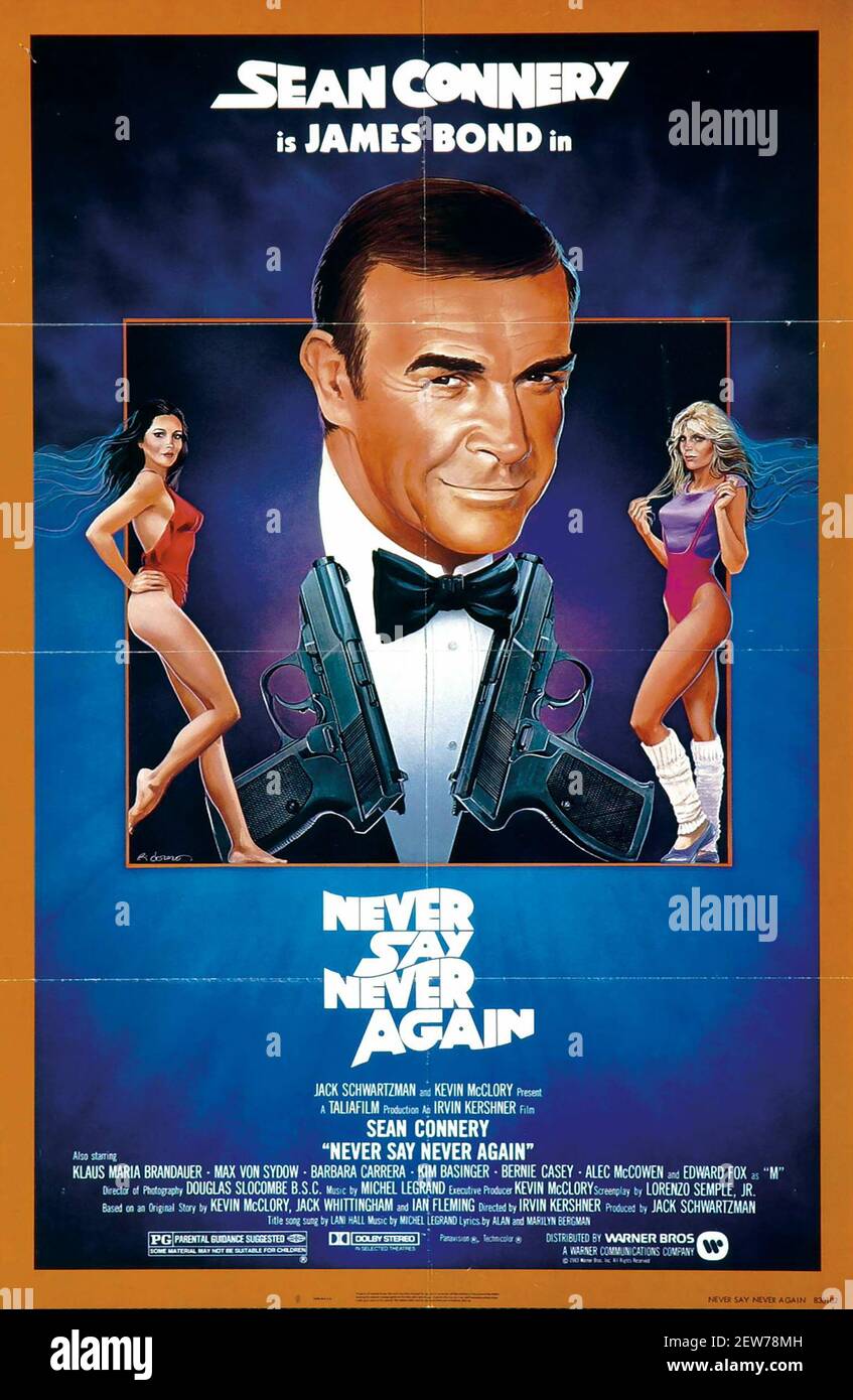 James Bond Sean Connery Poster High Resolution Stock Photography and Images - Alamy