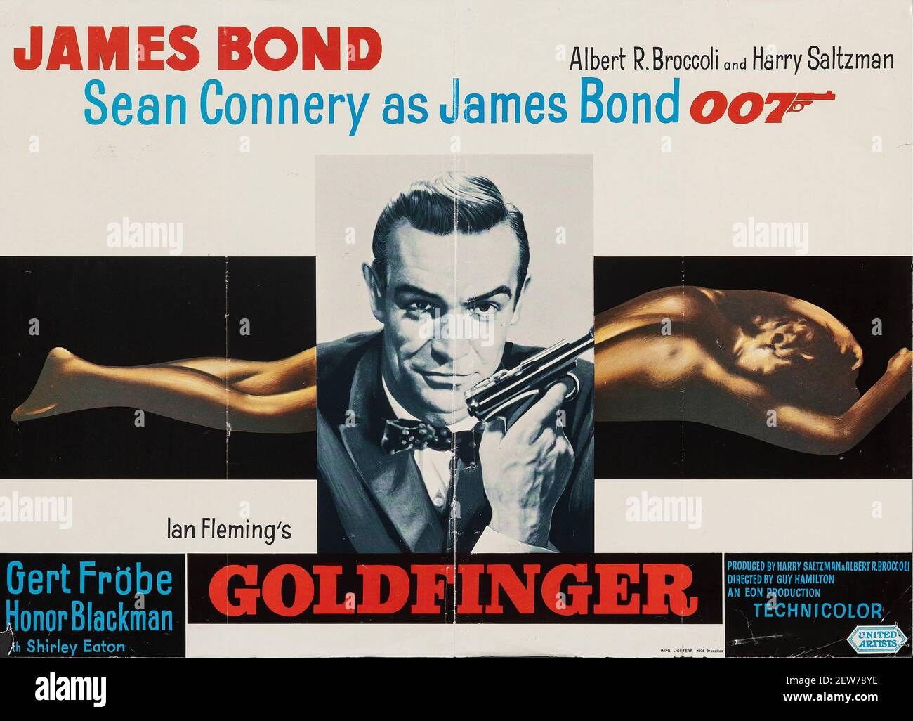 James Bond Sean Connery Poster High Resolution Stock Photography and Images - Alamy