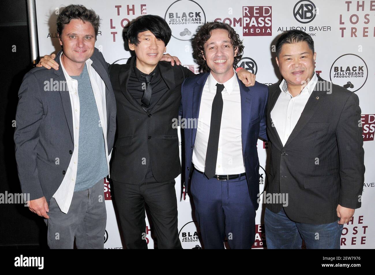(L-R) Chad Todhunter, Brian Metcalf, Thomas Ian Nicholas and Ben Chan ...