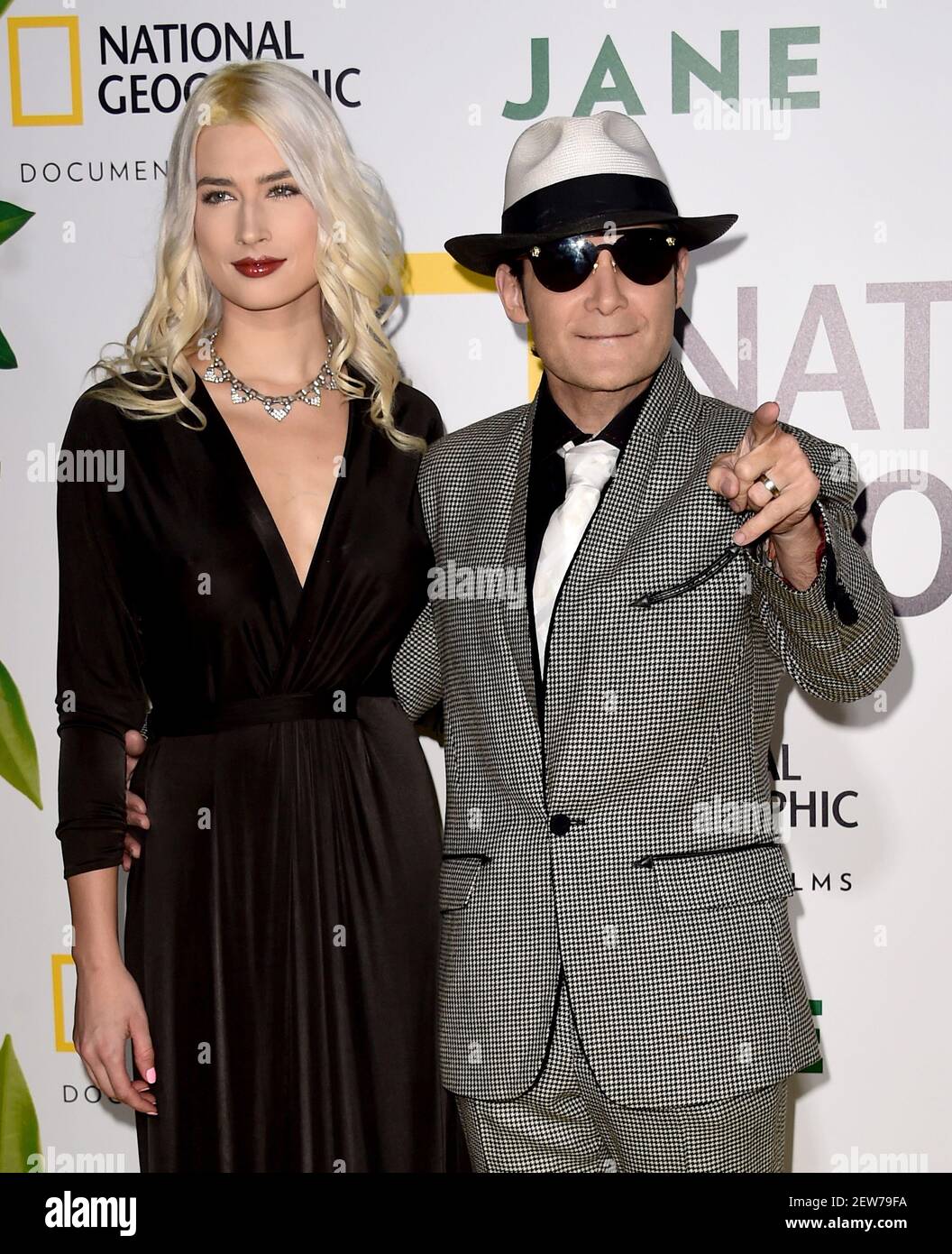 HOLLYWOOD - OCTOBER 9: Courtney Anne Feldman (L) and Corey Feldman ...