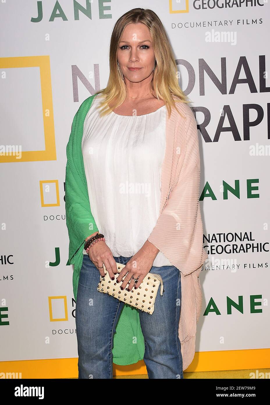 HOLLYWOOD - OCTOBER 9: Jennie Garth at Geographic Documentary Films ...