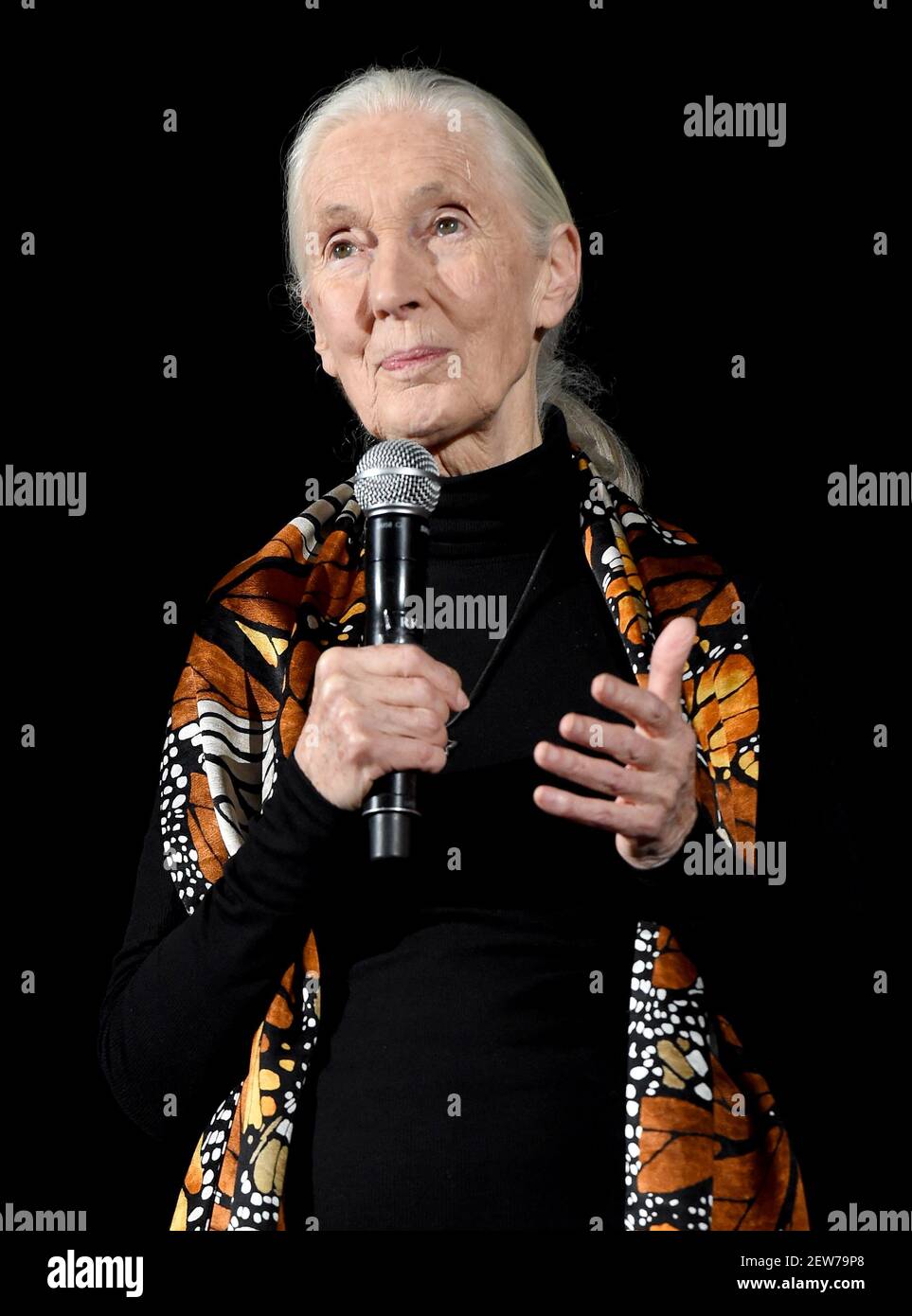 HOLLYWOOD - OCTOBER 9: Dr. Jane Goodall attends the Los Angeles ...