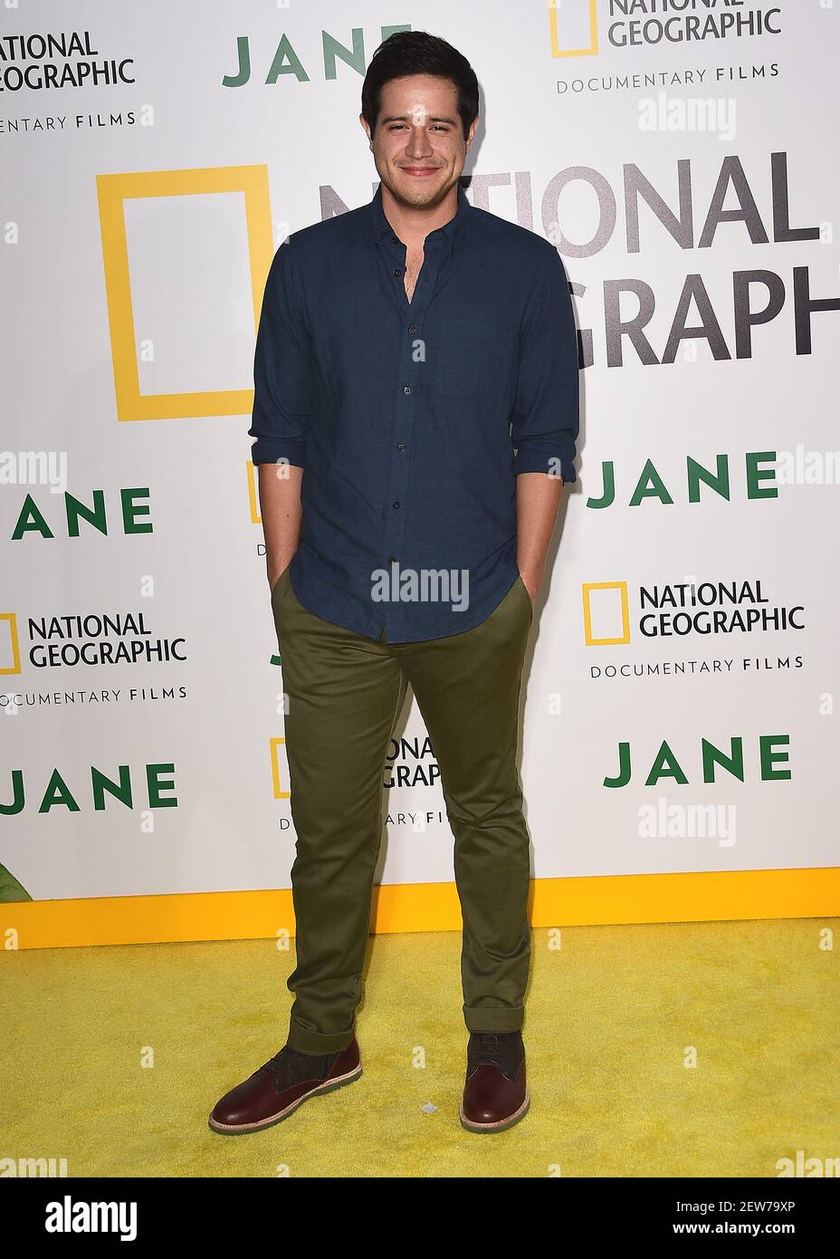 HOLLYWOOD - OCTOBER 9: Jorge Diaz at Geographic Documentary Films "Jane ...
