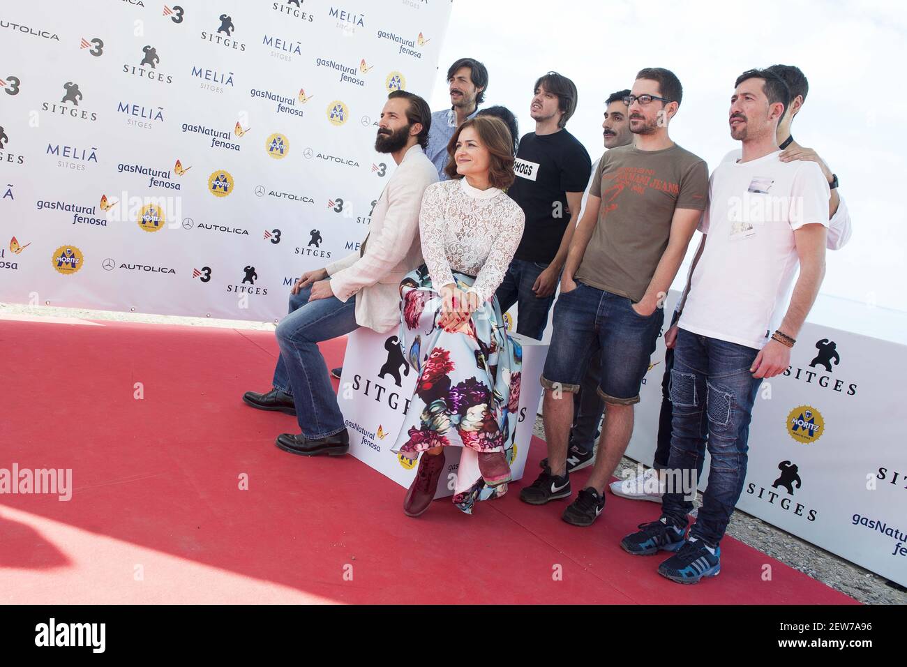 Xose Lopez, Melania Cruz, director Andres Goteira, Ivan Marcos, Maria ...