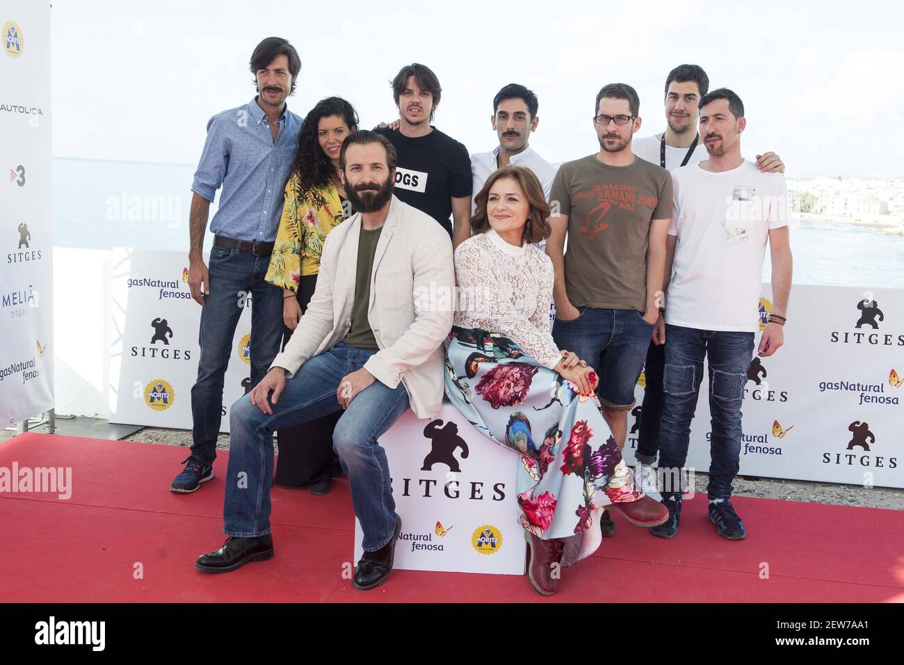 Xose Lopez, Melania Cruz, director Andres Goteira, Ivan Marcos, Maria ...