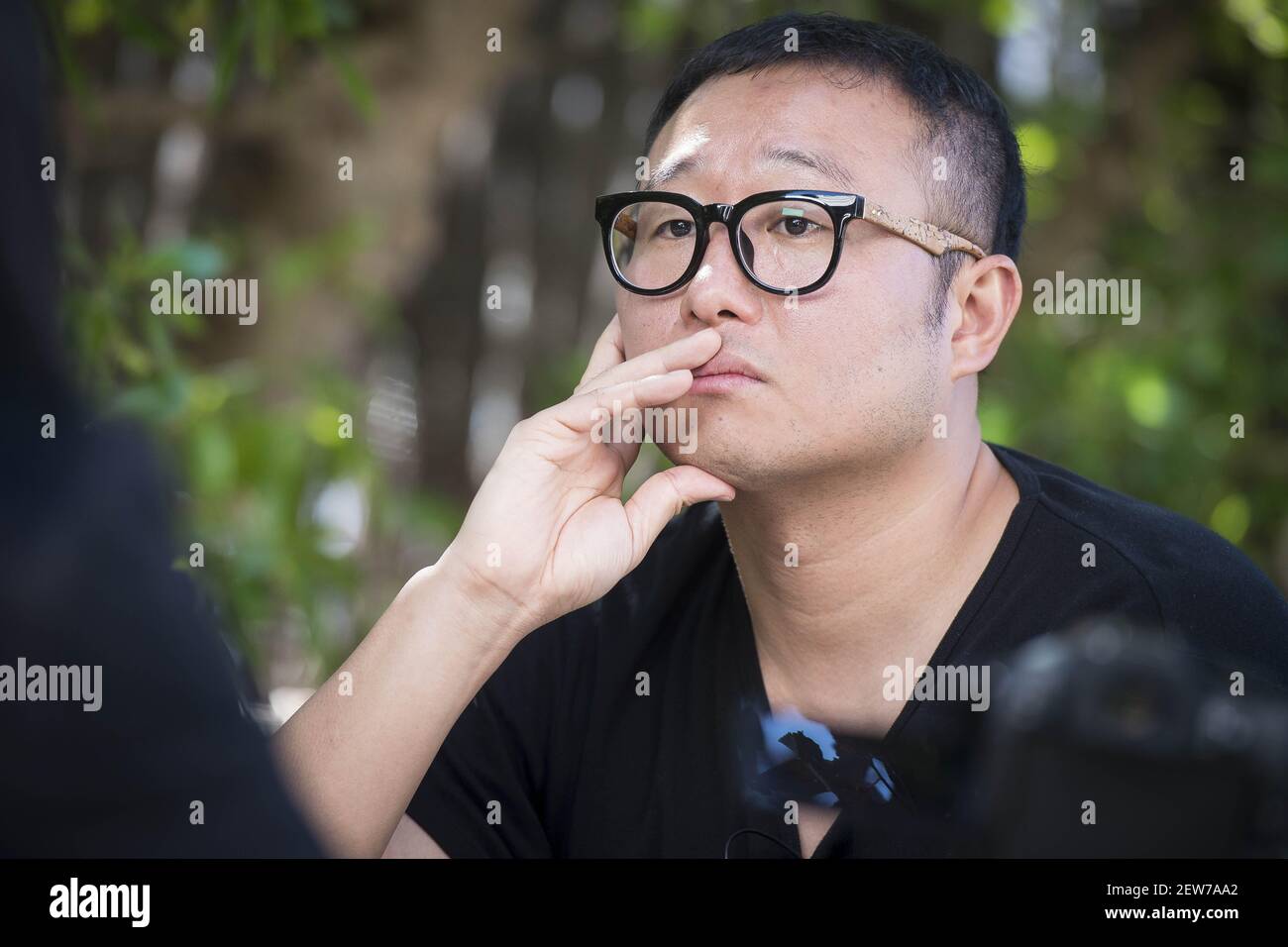 Korean director Jung Byun-Gil, director of 'The Villainess' (La Villana ...