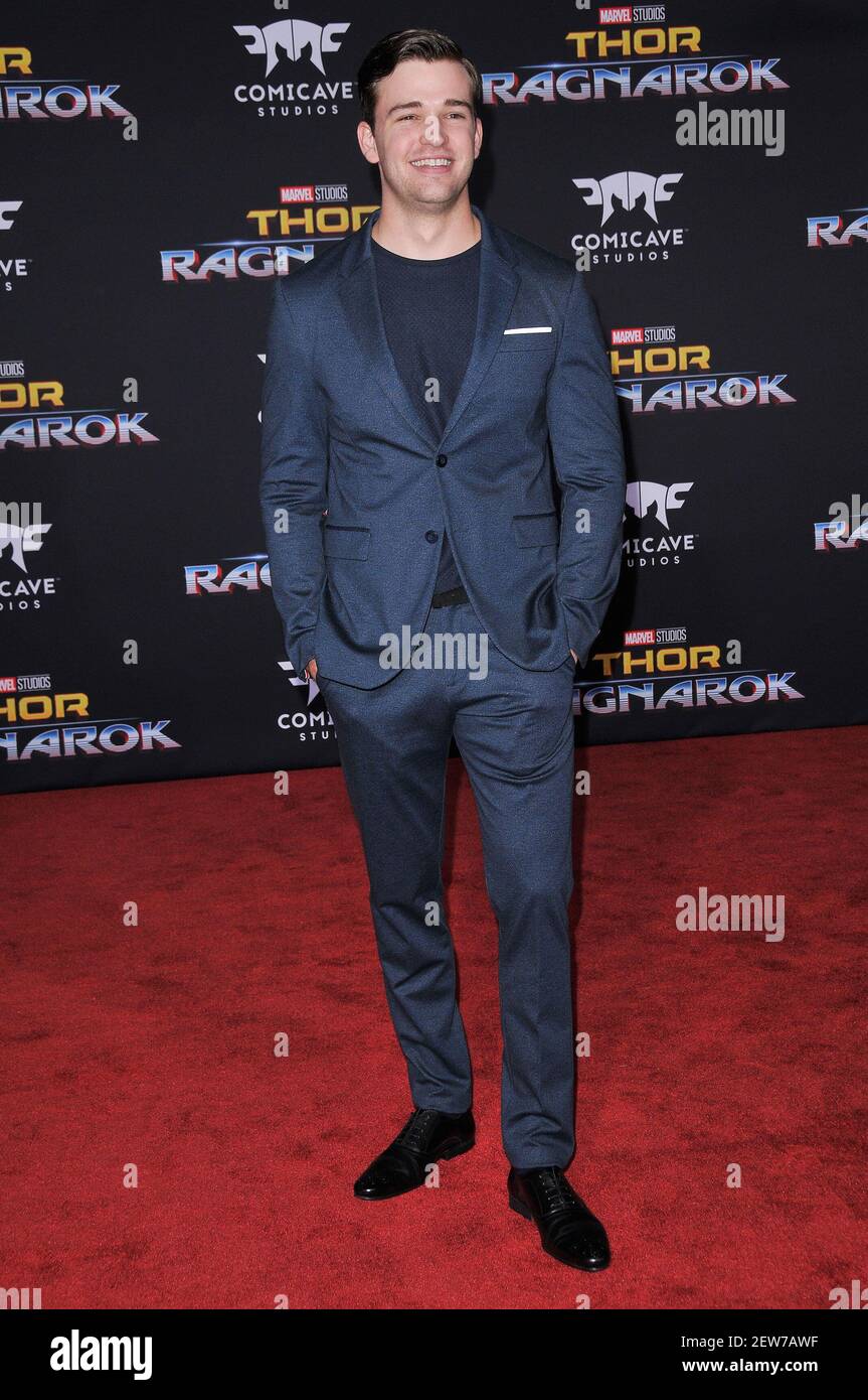Burkely Duffield arrives at Marvel Studios' "Thor: Ragnarok" Los ...