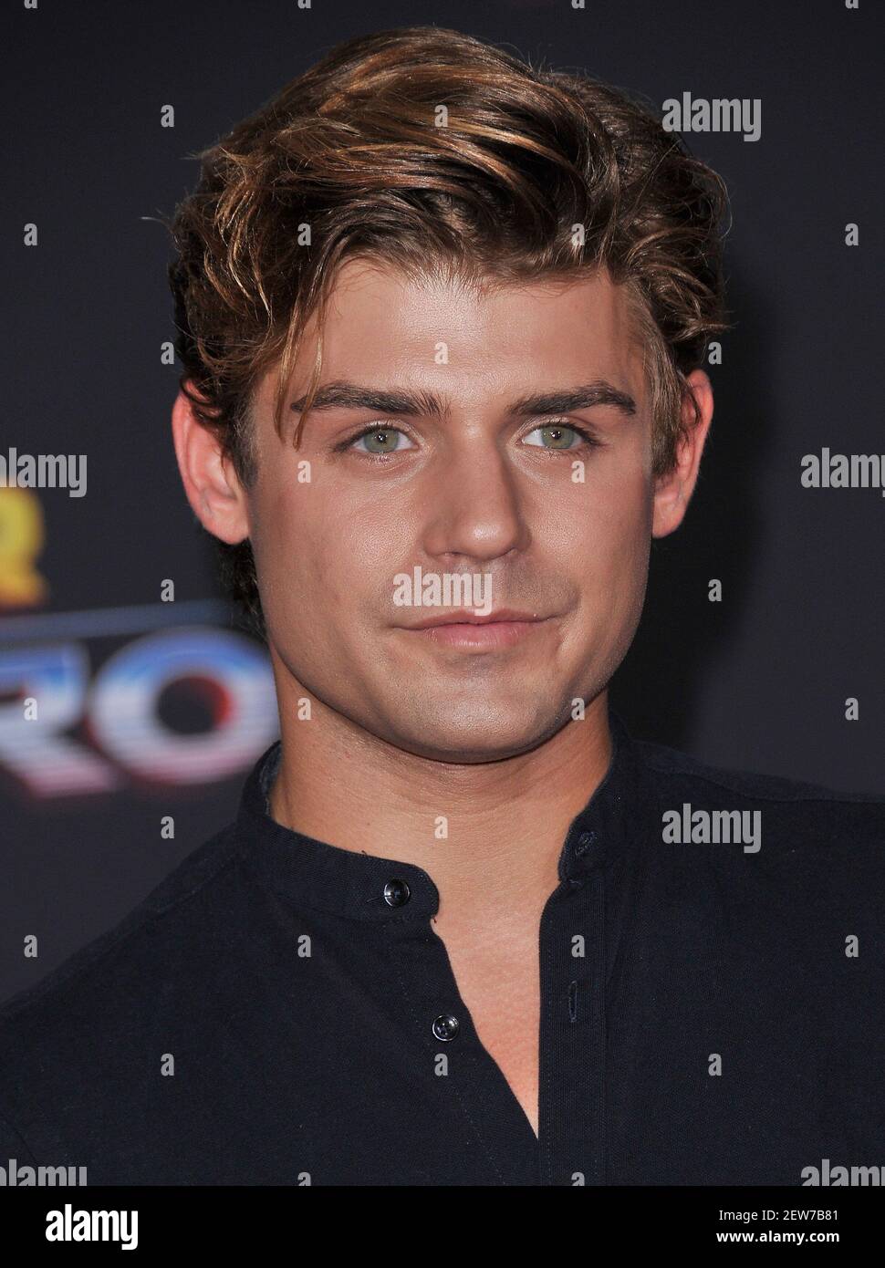 Garrett Clayton arrives at Marvel Studios' "Thor: Ragnarok" Los Angeles ...