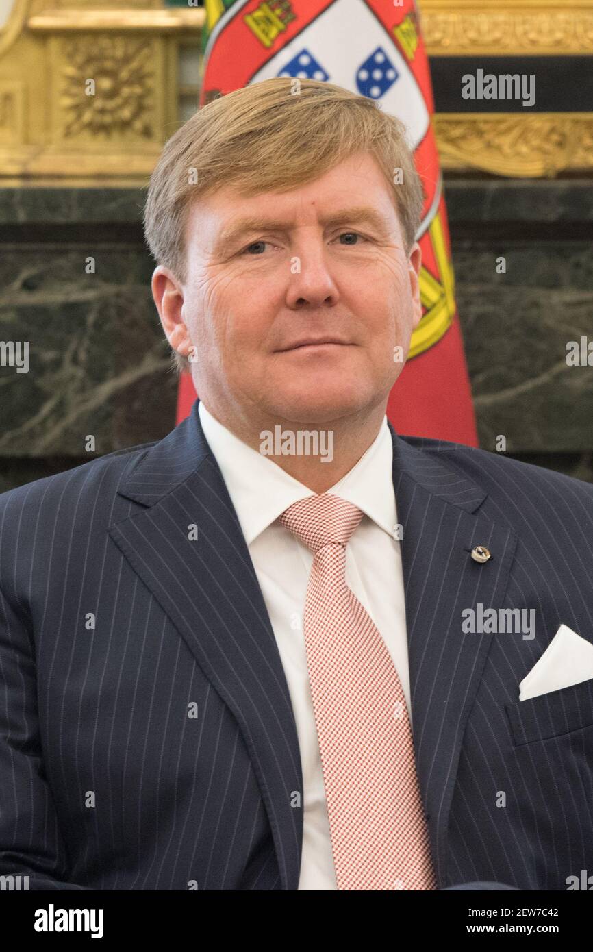 King Willem-Alexander and Queen Maxima during their meeting and ...