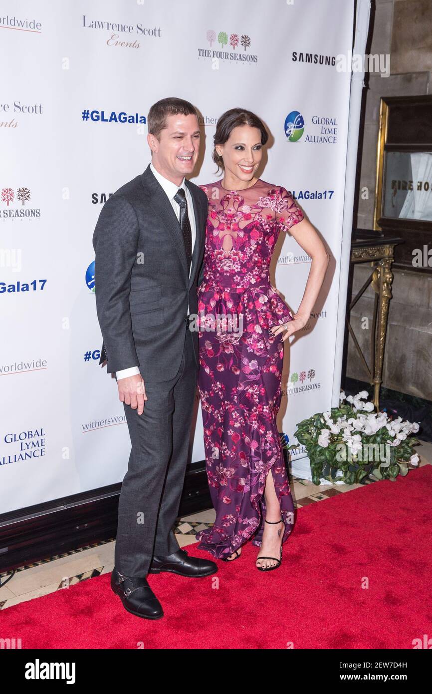 Musician Rob Thomas and Marisol Thomas attend the Global Lyme Alliance ...