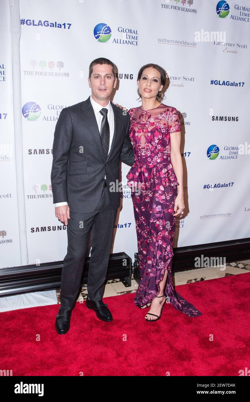 Musician Rob Thomas and Marisol Thomas attend the Global Lyme Alliance ...
