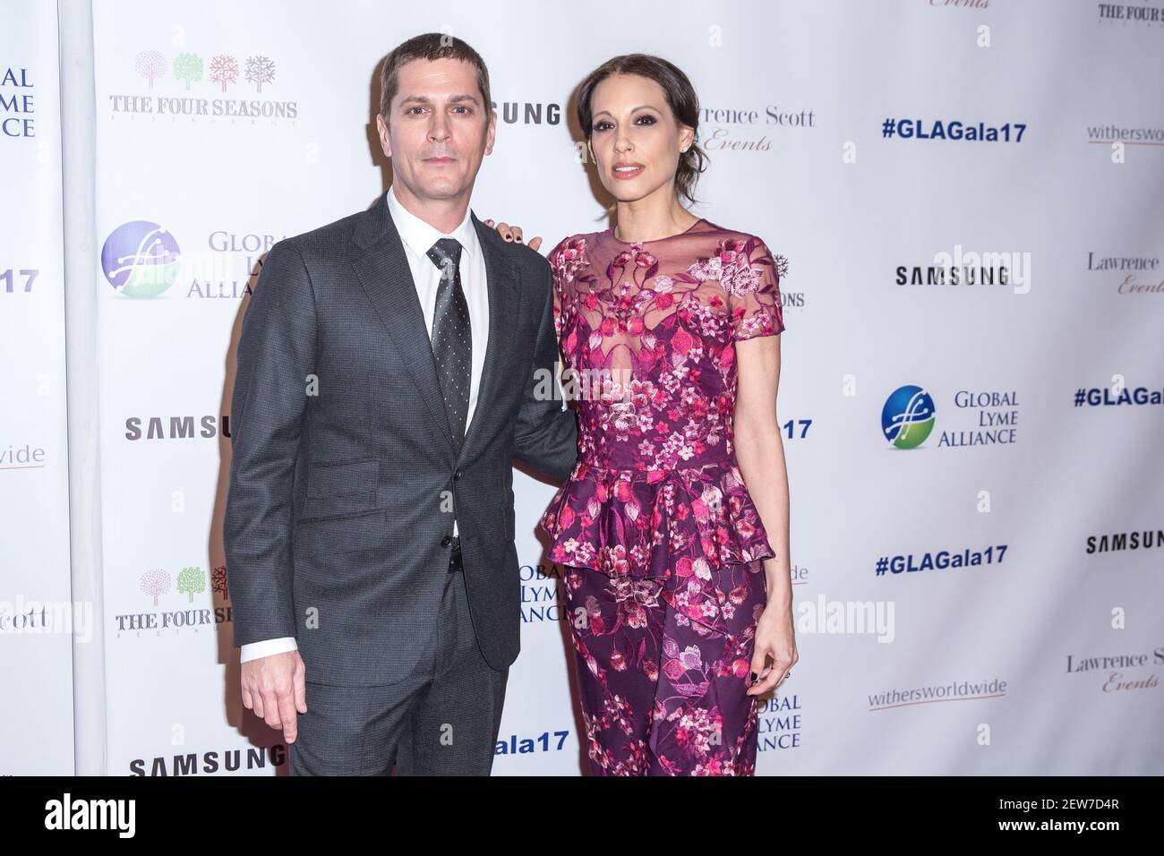 Musician Rob Thomas and Marisol Thomas attend the Global Lyme Alliance ...