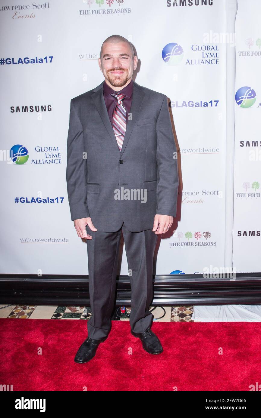 MMA/UFC Champion Jim Miller attends the Global Lyme Alliance third ...