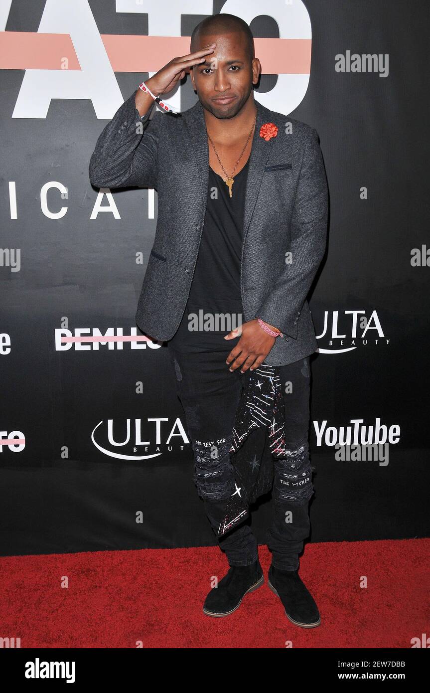 Swoozie arrives at the "Demi Lovato: Simply Complicated" YouTube ...