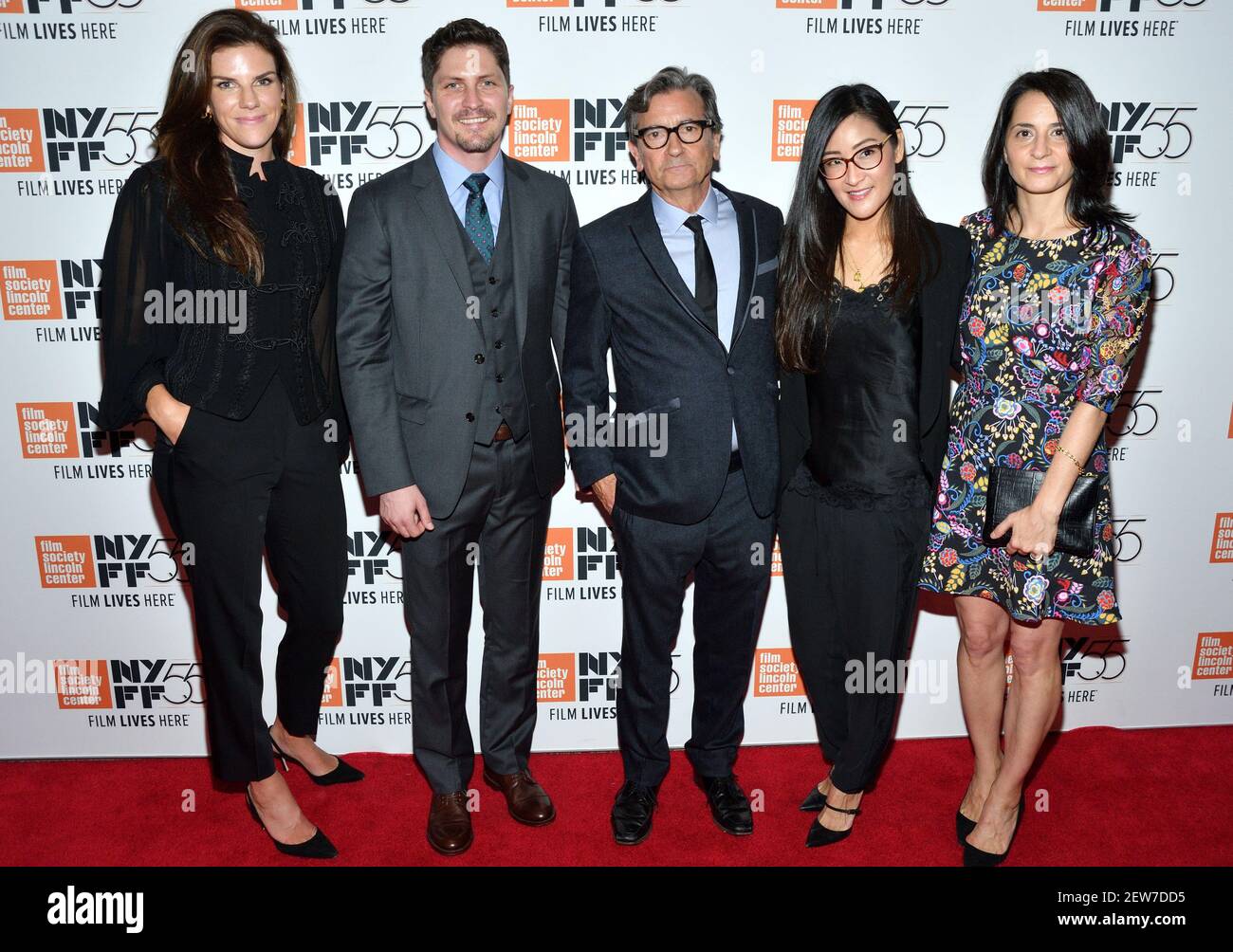L-R: Producer Annabelle Dunne, Netflix exec Ben Cotner, director ...
