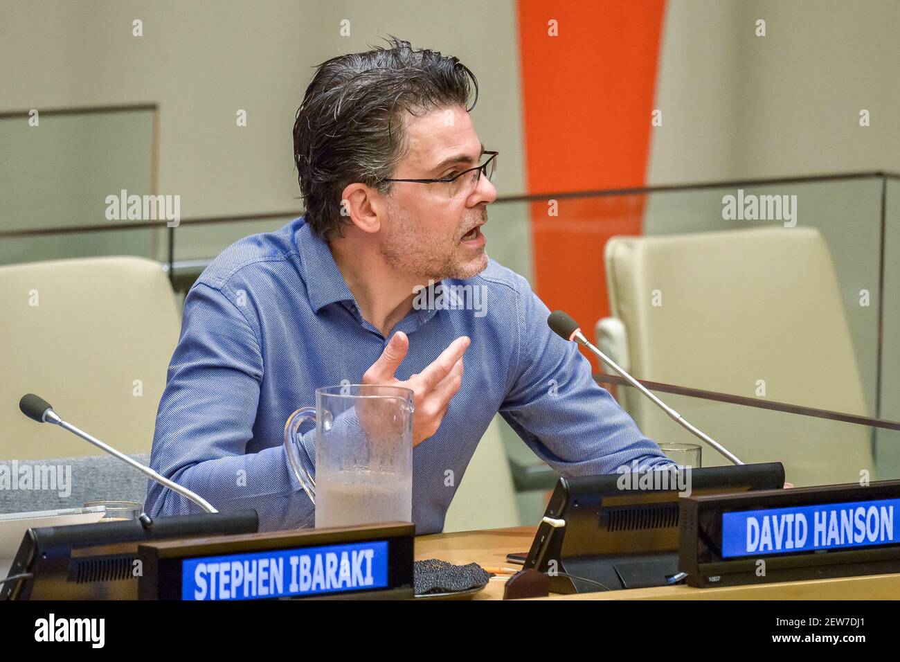 David Hanson, Founder and Chief Executive Officer of Hanson Robotics ...