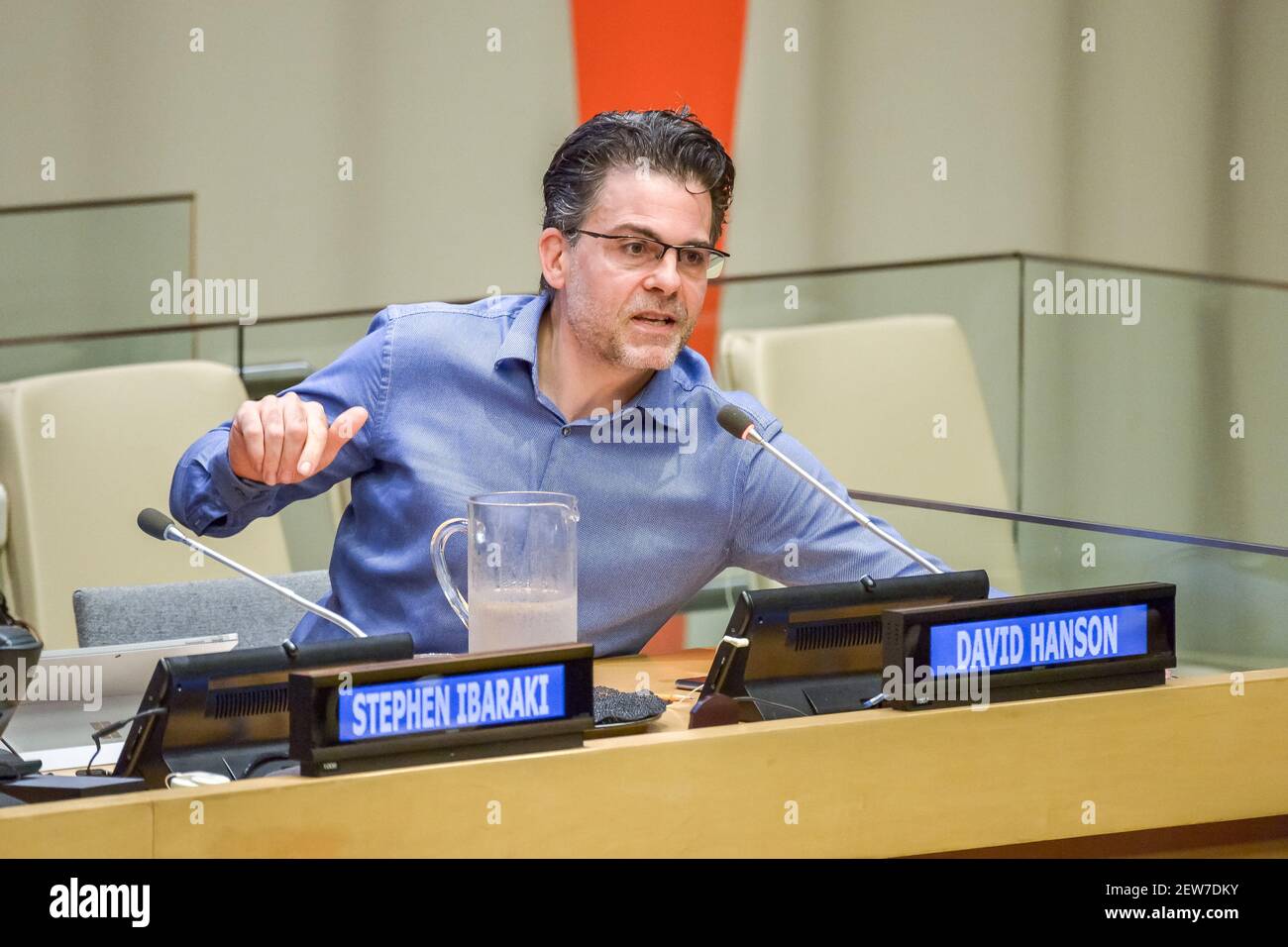 David Hanson, Founder and Chief Executive Officer of Hanson Robotics ...