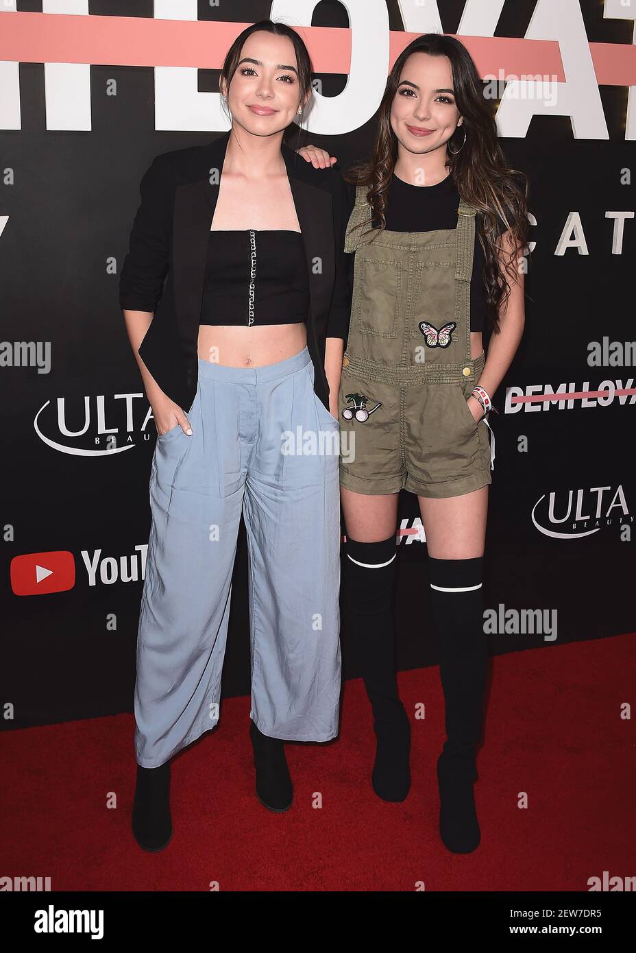 LOS ANGELES- OCTOBER 11: Vanessa Merrell and Veronica Merrell at the ...