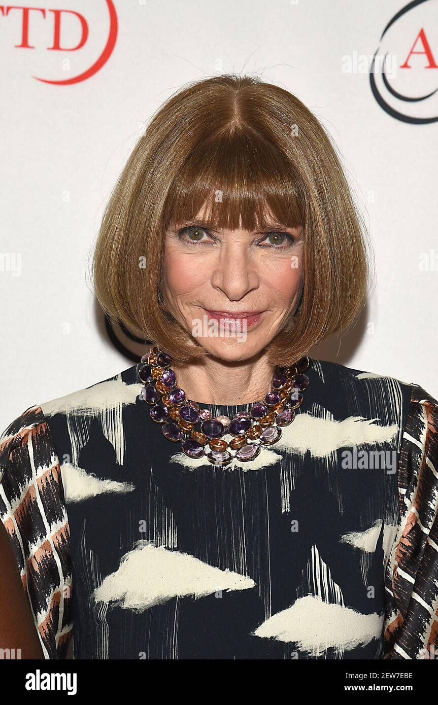 Anna Wintour attends AFTD's Hope Rising Benefit on October 12, 2017 at ...