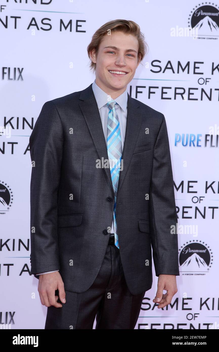 Austin Filson at the Paramount Pictures And Pure Flix Entertainment's ...