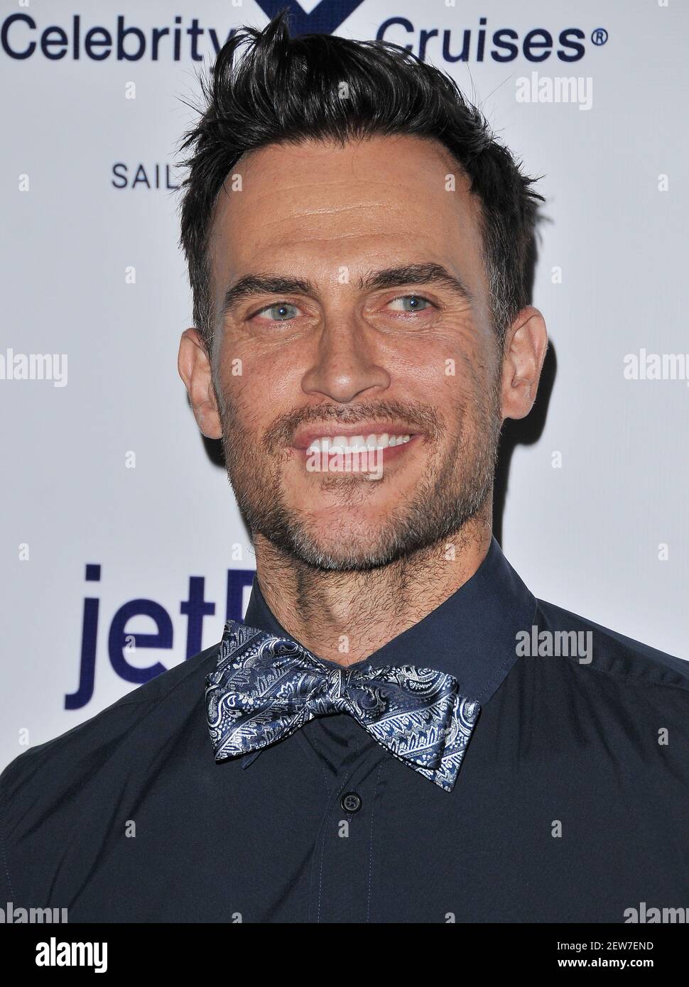 Cheyenne Jackson arrives at Jessie Tyler Ferguson's 'Tie The Knot' 5 ...