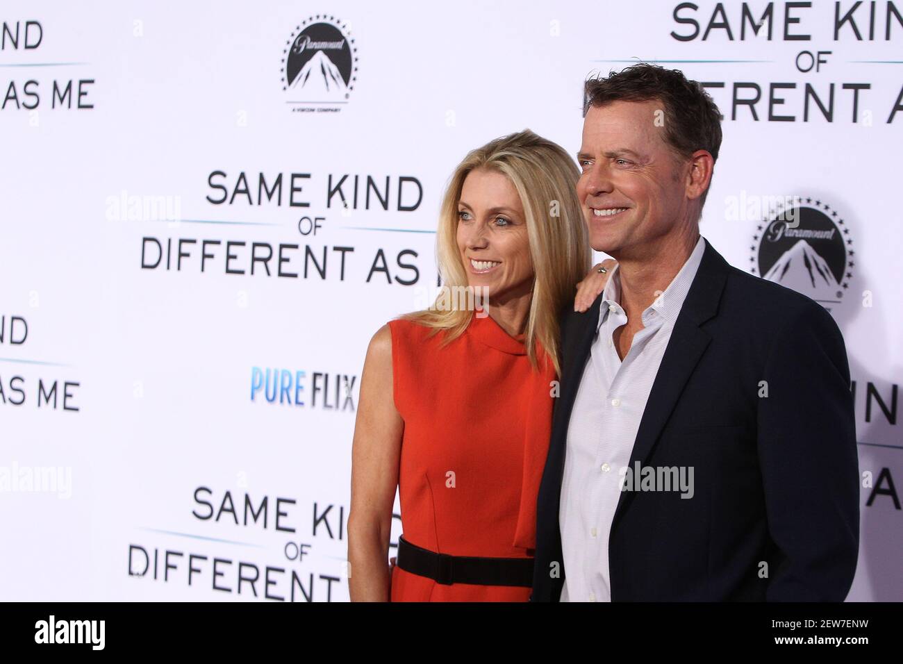 Helen Labdon, Greg Kinnear at the Paramount Pictures And Pure Flix ...