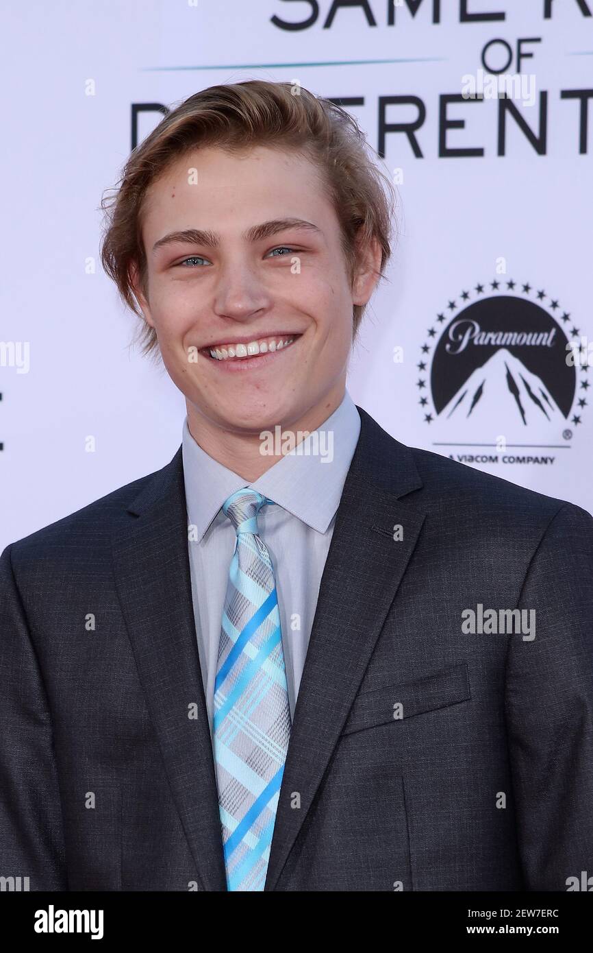 Austin Filson at the Paramount Pictures And Pure Flix Entertainment's ...