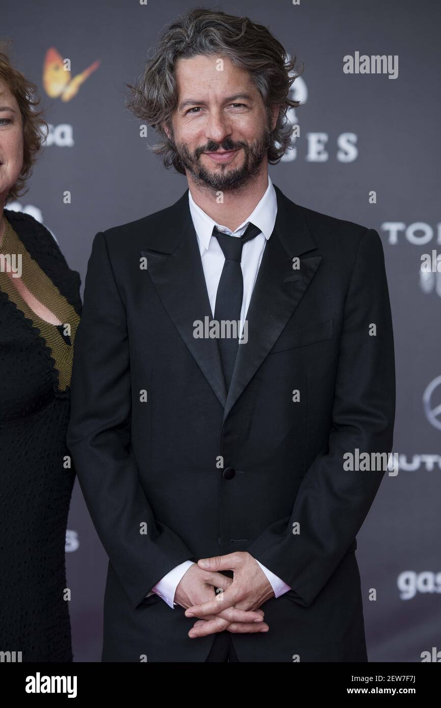 Nicolas Ronchi attends to 'Blood Red Carpet' at Sitges Film Festival in ...